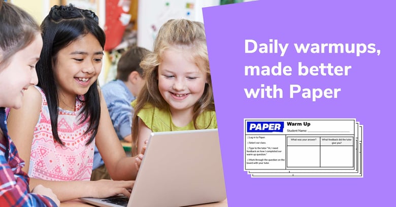 Paper Blog | College and career readiness activities for your students