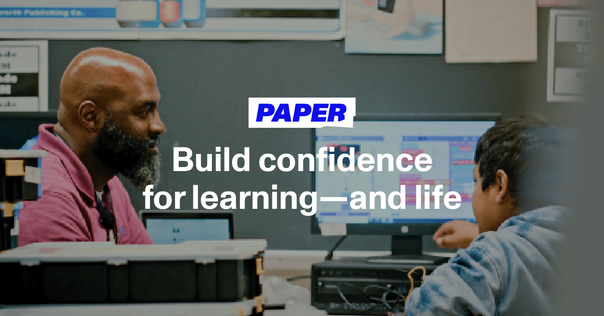 Tutoring, enrichment, college & career support for K-12 | Paper